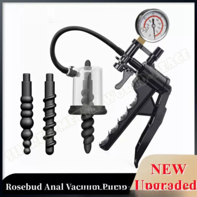 Manual Model Rosebud Pump Vacuum Sucking Massage Prostate Pump Man ...