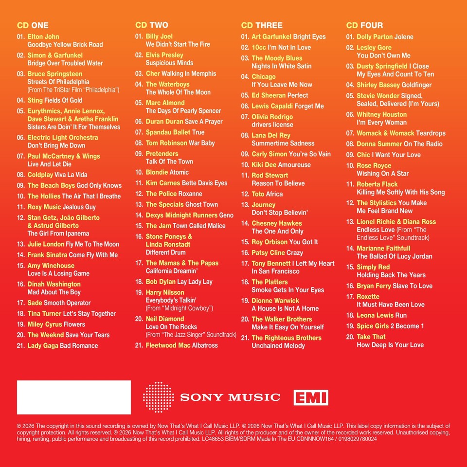 Various - NOW Thats What I Call Timeless Eternal Col. [CD] Pre-sale 30 ...