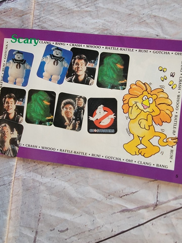 Vintage 1984 My Super Sticker Album With Some Stickers In Side | eBay