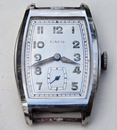 Vintage LACO art deko WW2 19040s watch cal. 526 | eBay