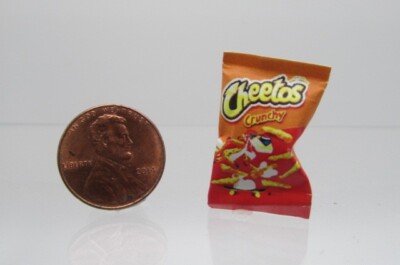 Dollhouse Miniature Detailed Replica Cheetos Crunch Bag HR54100 | eBay