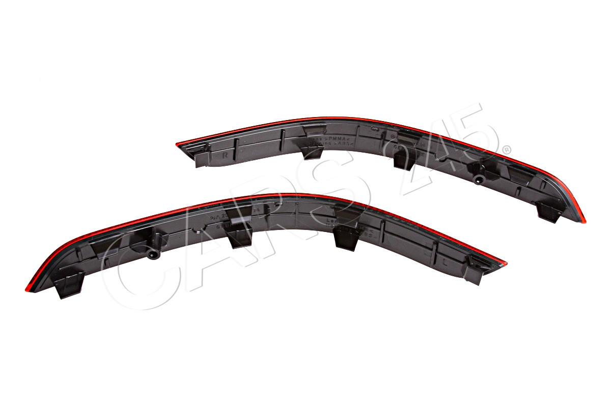 Genuine Reflector Rear Bumper Lights Left + Right MERCEDES W204 ...