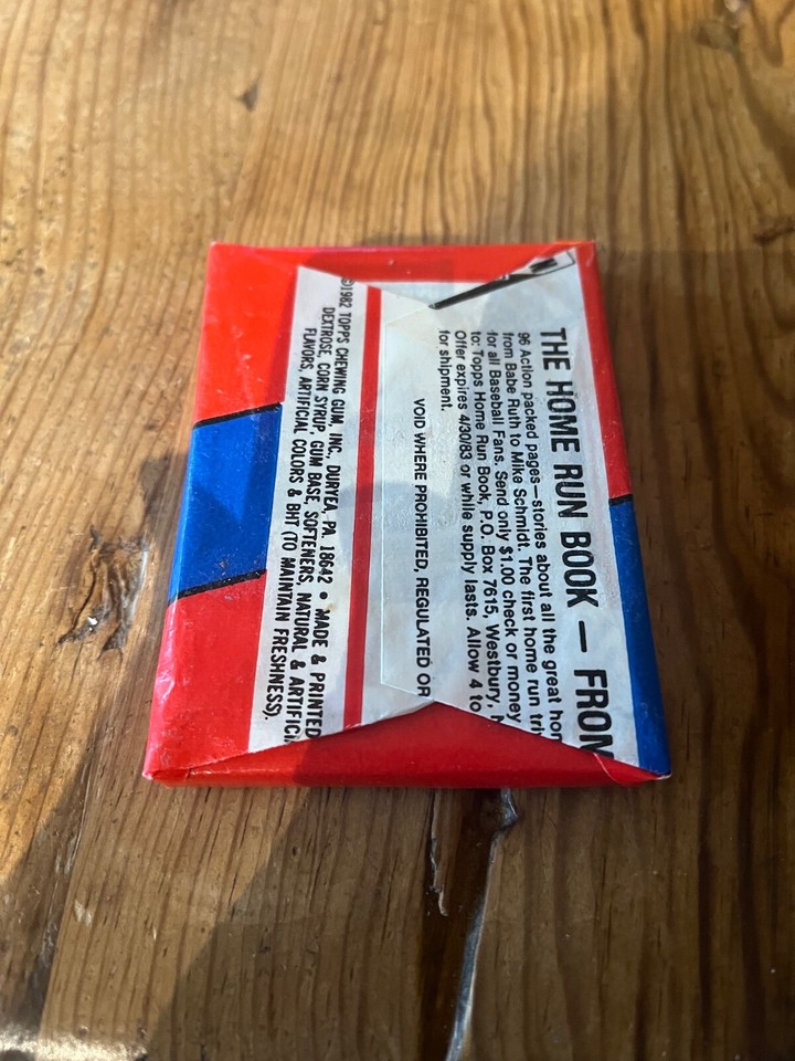 1982 TOPPS FOOTBALL UNOPENED WAX PACK POSS L. TAYLOR, R. LOTT ROOKIES ...