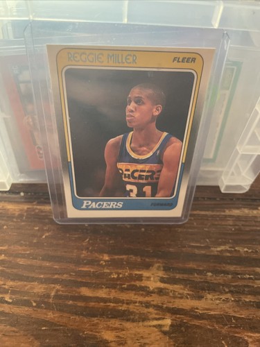 1988-89 Fleer NBA Reggie Miller RC Pacers Rookie Card #57 | eBay