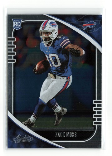 Zack Moss #200 2020 Panini Absolute Bills RC | eBay