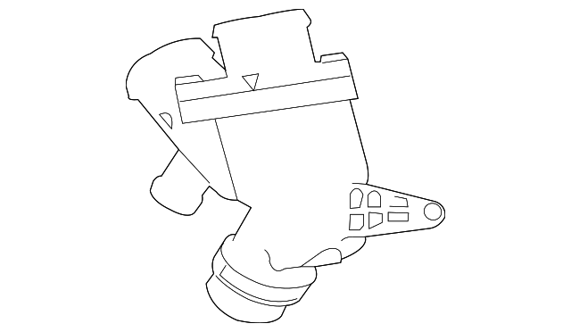 OEM Jaguar F-type Coupe Coolant Thermostat Housing C2Z19929 Genuine for ...
