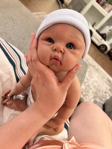 Reborn 19-inch Silicone Full-Body Baby Dolls Waterproof, Realistic Newborn | eBay