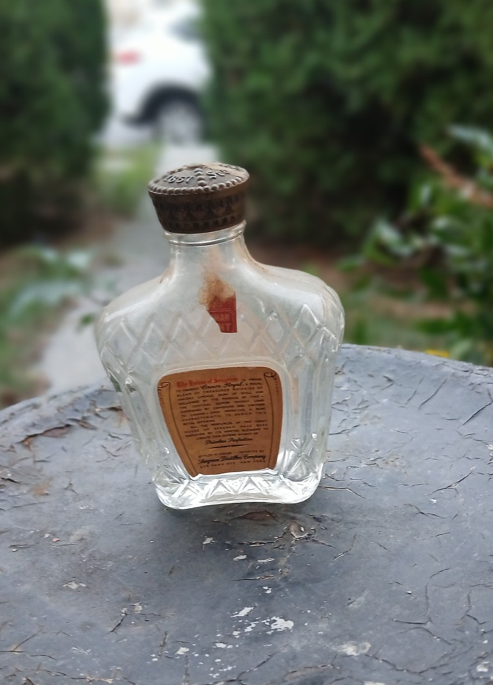 Seagrams Crown Royal Canada Mini Liquor Bottle & small Prince ...