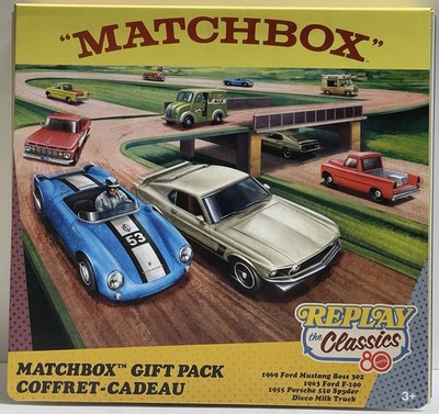 2025 MATCHBOX GIFT PACK REPLAY THE CLASSIC 80 MATTEL 1969 Ford Mustang ...