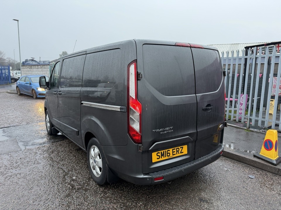2016 FORD TRANSIT CUSTOM SWB 2.2 LIMITED MANUAL GREY VAN | eBay UK