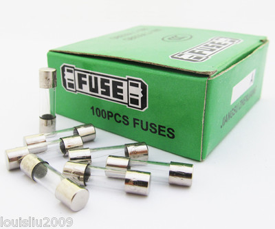 10Pcs Glass Fuse 5mm x 20mm 5x20 F10A 250V Fast Blow | eBay