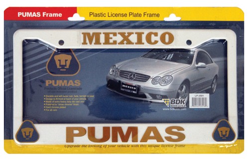 Pumas UNAM License Plate Frame Official Licensed | eBay