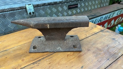 Antique Vintage Australian 1920s Hand Made Railway Steel Anvil ...