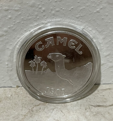 * RARE * 1913 - 1993 JOE CAMEL SILVER COIN 80th YEAR ANNIVERSARY | eBay