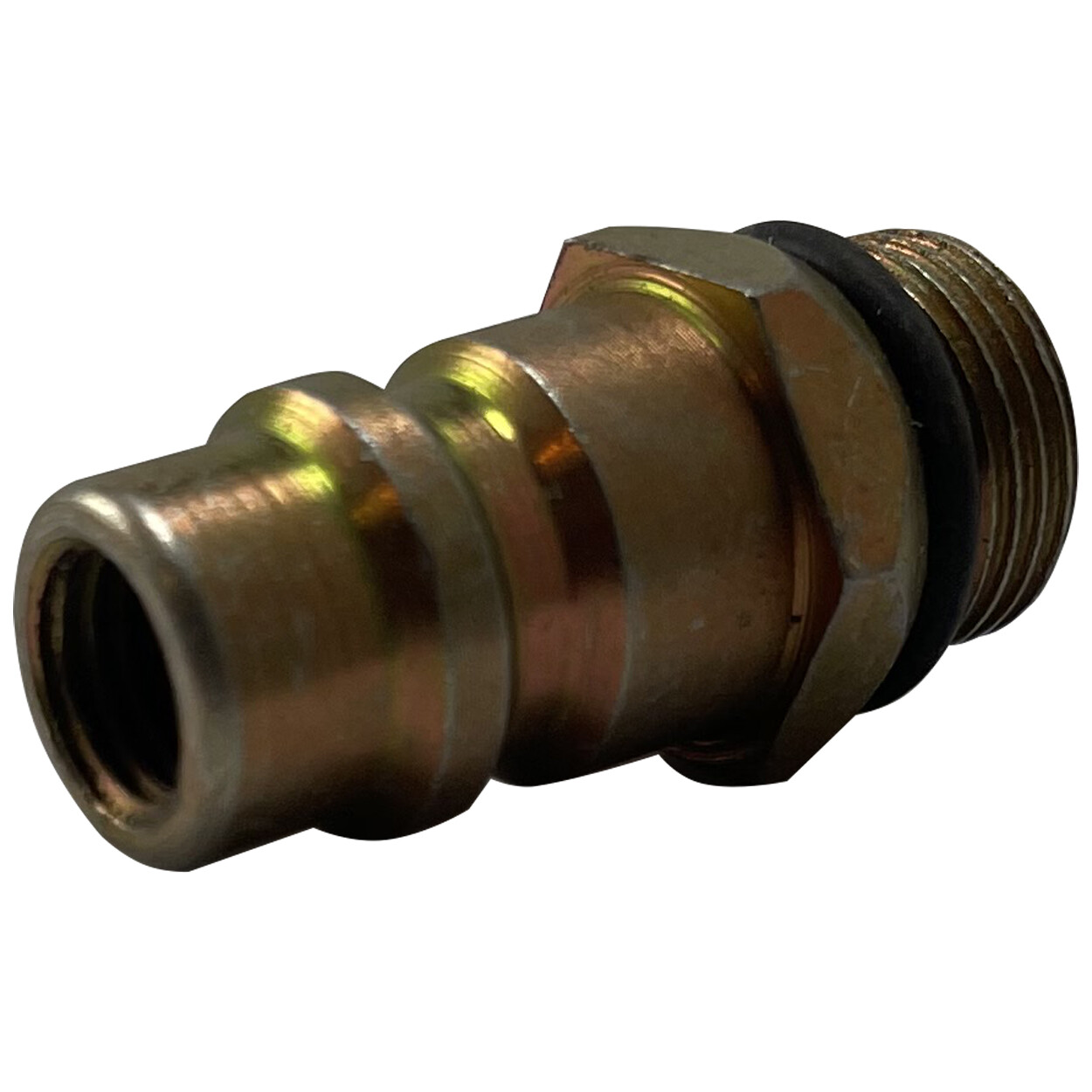 FJC 2607 A/C Aeroquip Steel OE Style R-134a Low Side Service Valve Port ...