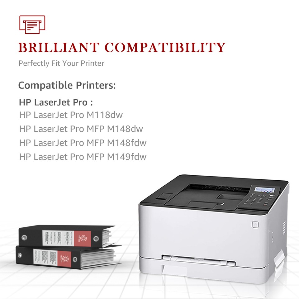 10 PK CF294A 94A Toner Cartridge for HP LaserJet Pro MFP M148fdw M118dw ...