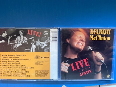 DELBERT McCLINTON - ‘LIVE’ From Austin - Country Rock CD | eBay