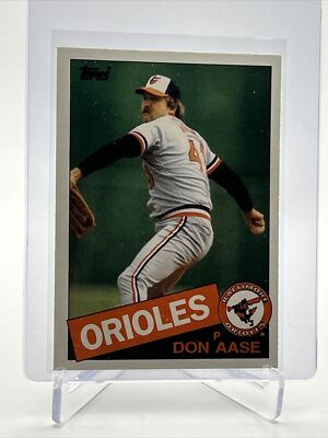 1985 Topps Traded Don Aase Baseball Card #1T NM-MT FREE SHIPPING | eBay