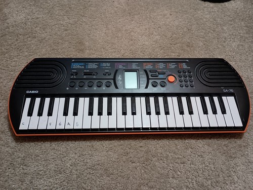 Casio SA-76 44-Key Mini Personal Keyboard 885105808894 | eBay