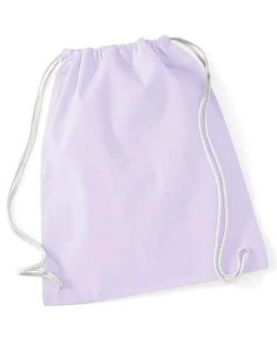 Westford Mill Cotton Gymsac Drawstring PE Bag Swimming School P.E Kit ...