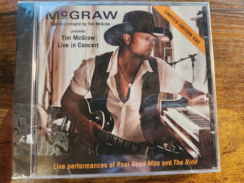 McGraw Cologne Presents Tim McGraw Live In Concert CD New Factory ...