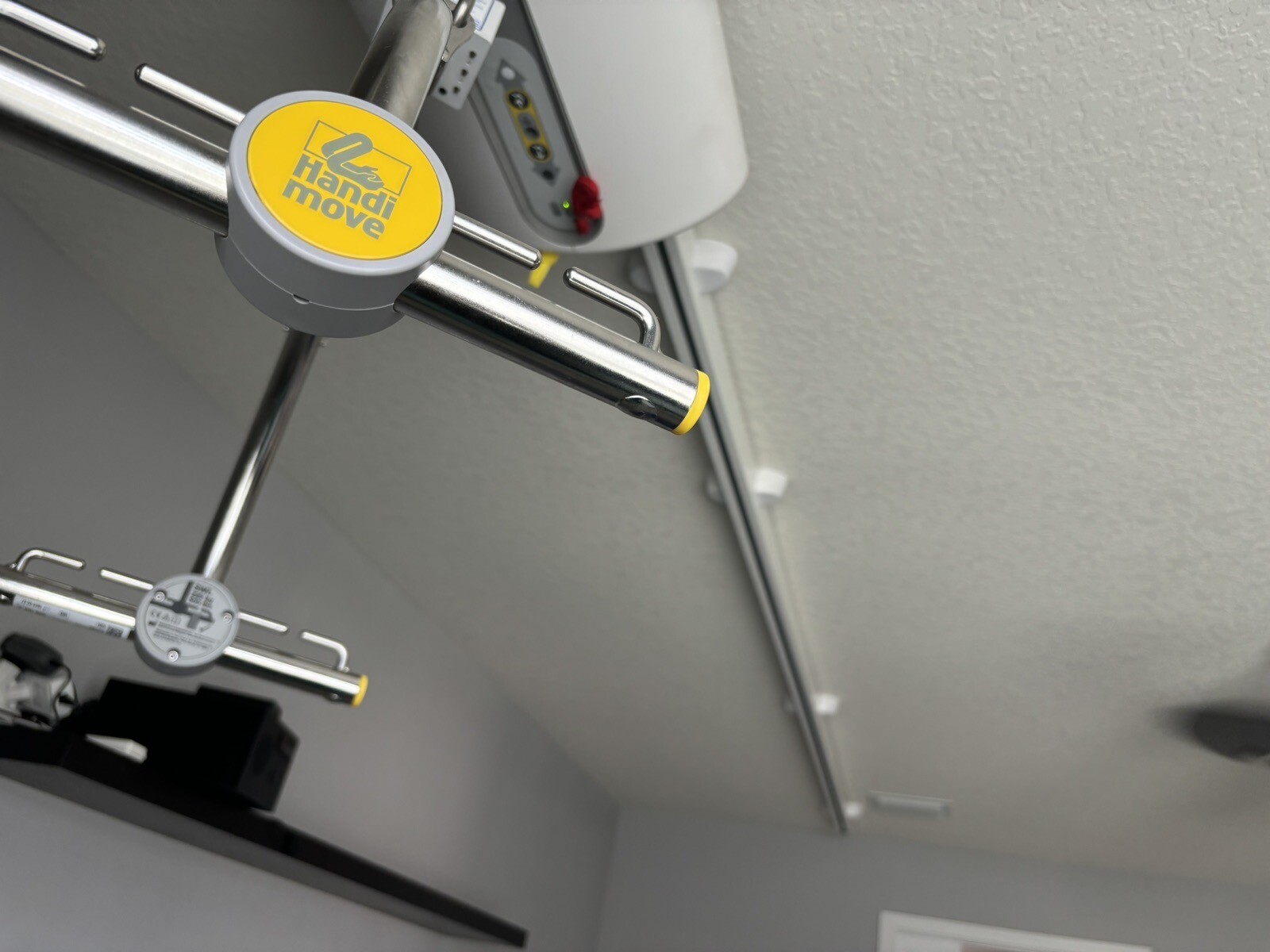 Handi Move Plug-In Ceiling Rail and Lift - Hoyer with Slings | eBay