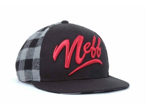 New Licensed NEFF Headwear Buffalo Plaid Snapback Hat ___B141 | eBay