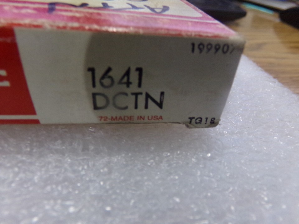 Nice Inch Ball Bearing Model: 1641-DSTN. New Old Stock. | eBay