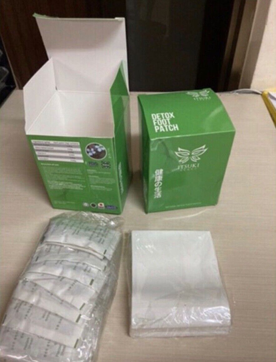 Premium ITSUKI KENKO HEALTH Detox Foot Pads Patch Herbal Cleansing ...
