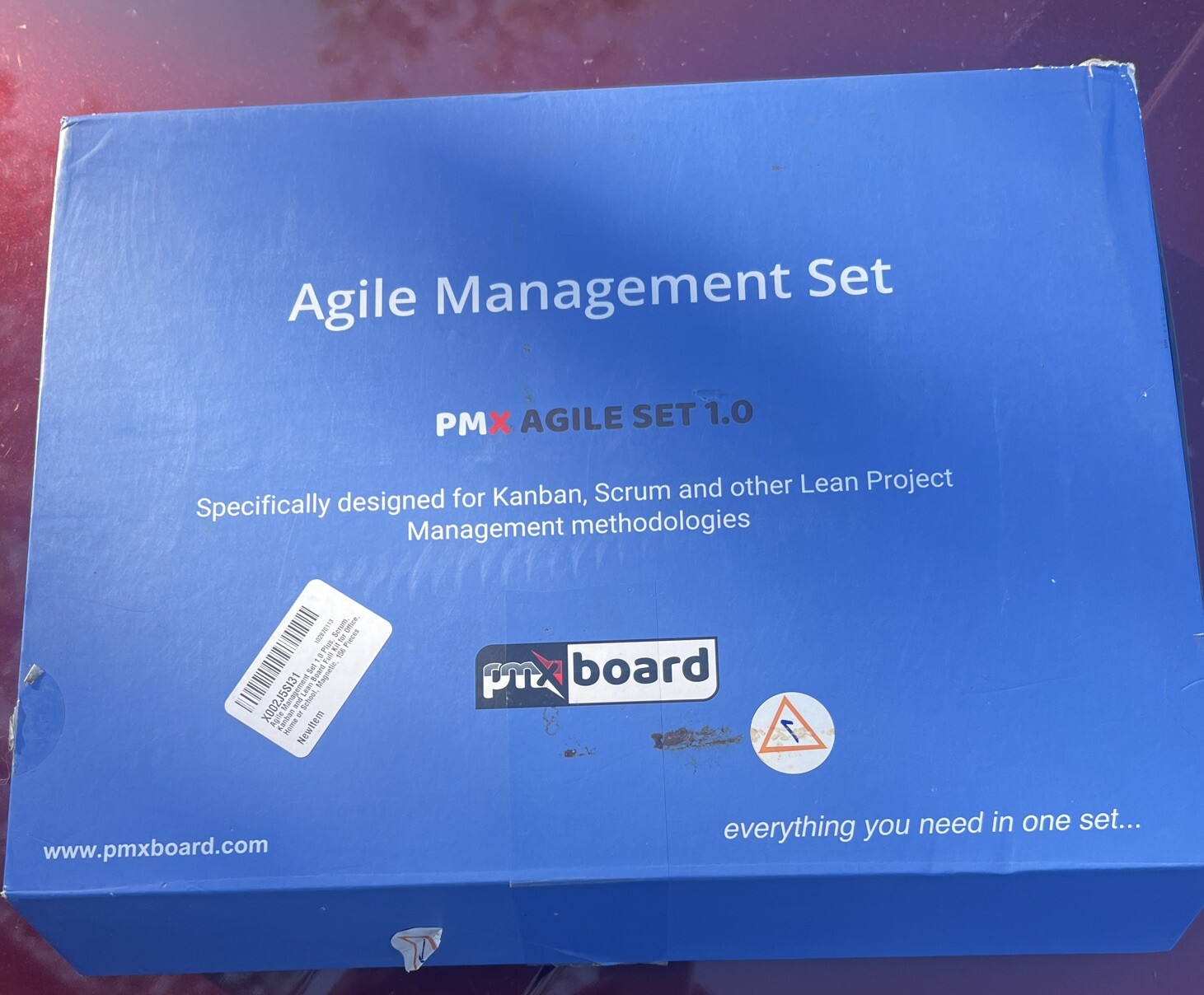 Agile Management Set 1.0 PLUS, Scrum and Kanban Board Full Kit ...