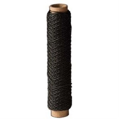 Waxed Thread 138 Fine 25 Yards (22.9 m) Black 1206-01 by Tandy Leather ...