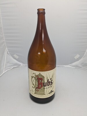 Bubs Beer Label Half Gallon Picnic Bottle Winona Minnesota Minn | eBay