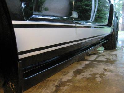 2005-2009 Mustang Rocker Stripes Vinyl Decals GT/V6/GT500 -2006/2007 ...