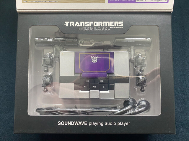 Takara 2007 Transformers Music Label Soundwave MP3 Player Figure ...