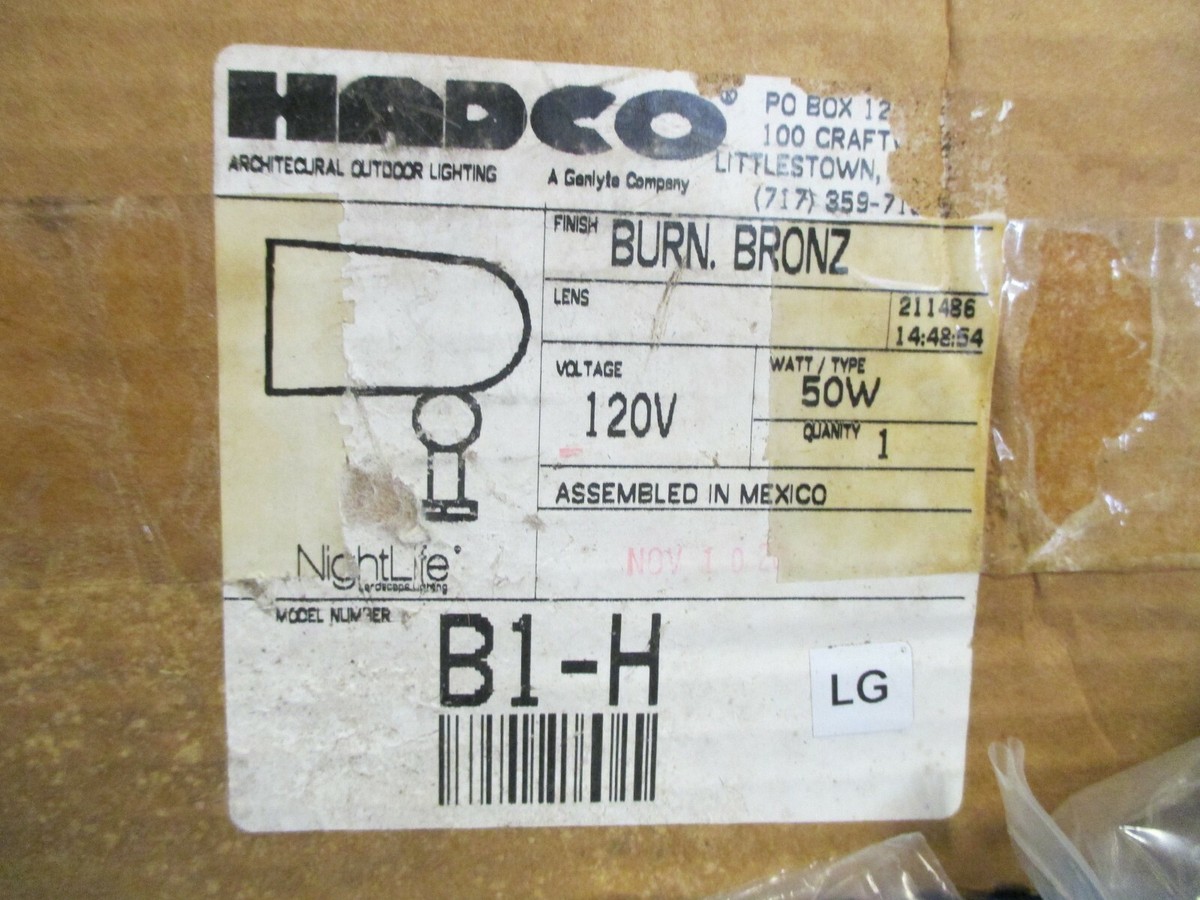 Hadco Landscape Lighting Replacement Parts | Shelly Lighting