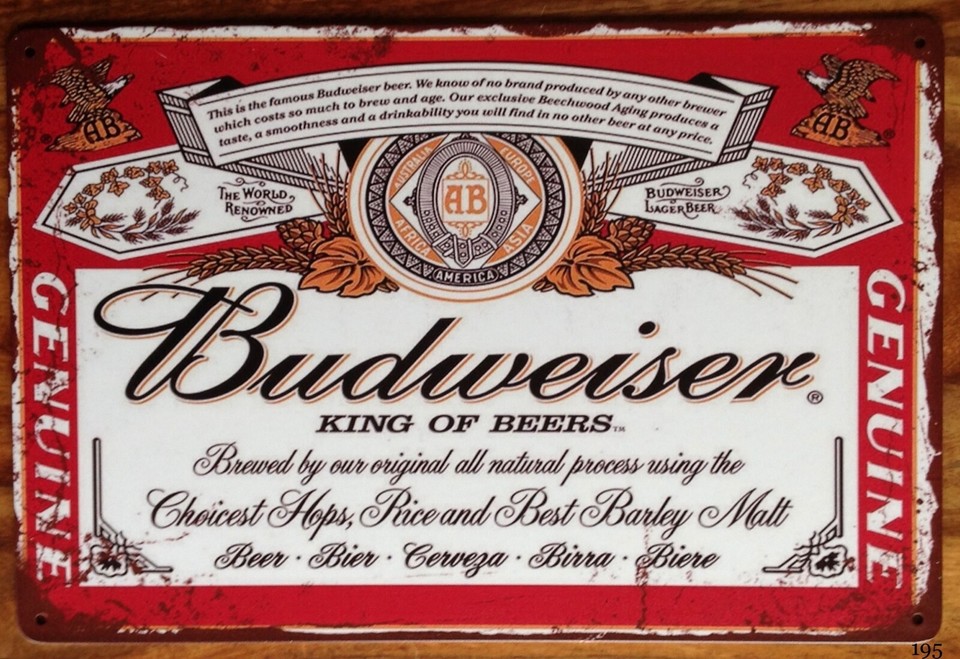 Metal Signs Vintage Retro Pub Home Bar Man cave Garage Shed Poster Beer ...