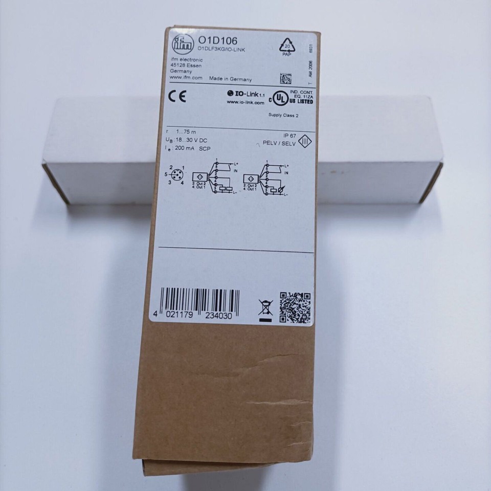 1PC New IFM O1D106 Laser Range Sensor In Box Expedited Shipping | eBay