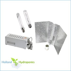 400W HPS MAGNETIC BALLAST + HPS & MH Lamps + Batwing Reflector Grow ...