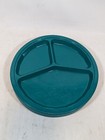 vtg Lot 12 Packerware plastic picnic 10.25" Compartment plates Teal ...