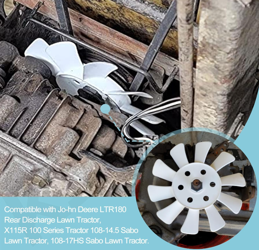 For John Deere M809036 Hydrostatic Transmission Fan L110 L111 L118 L120 ...