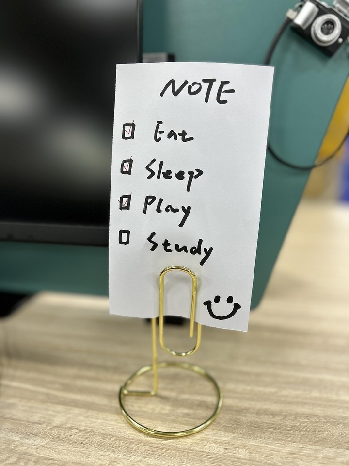 2pcs Study Note Holder Office Desk Paper Clip Desktop Note Holder ...