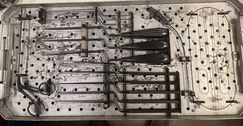 Medtronic 9560696, 9560697, Danek METRx Micro Instruments Trays | eBay