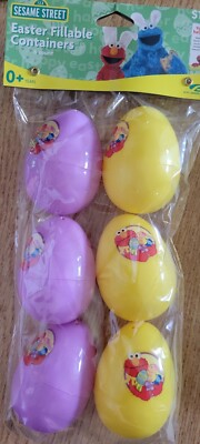 Set Of 5 Packs Disney, Shrek, And Sesame Street Fillable Easter Eggs ...