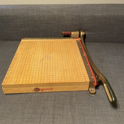 Paper Cutters & Trimmers - Vintage Ingento Paper Cutter