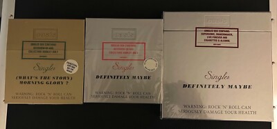 OASIS Definitely Maybe 7” Vinyl Box Set AND ORIGINAL CD BOX SETS ALL ...