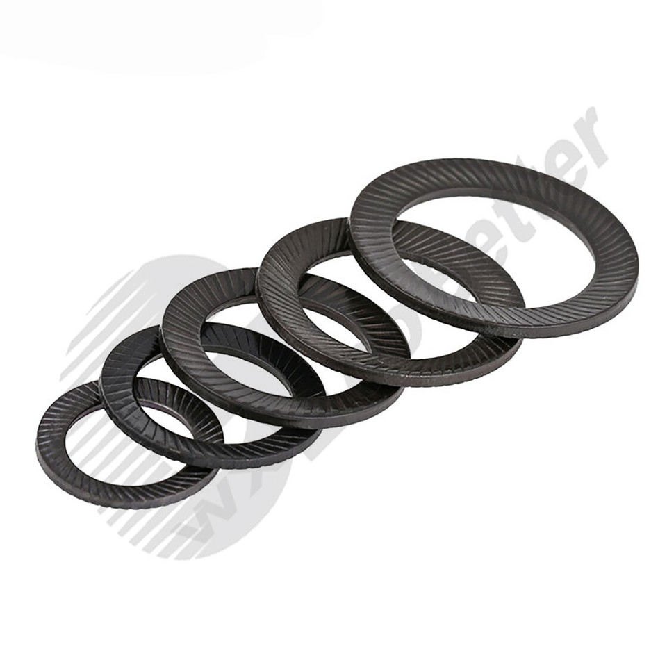Safety Lock Washer M3~M36 Belleville Spring Lock Washers w Double-sided ...