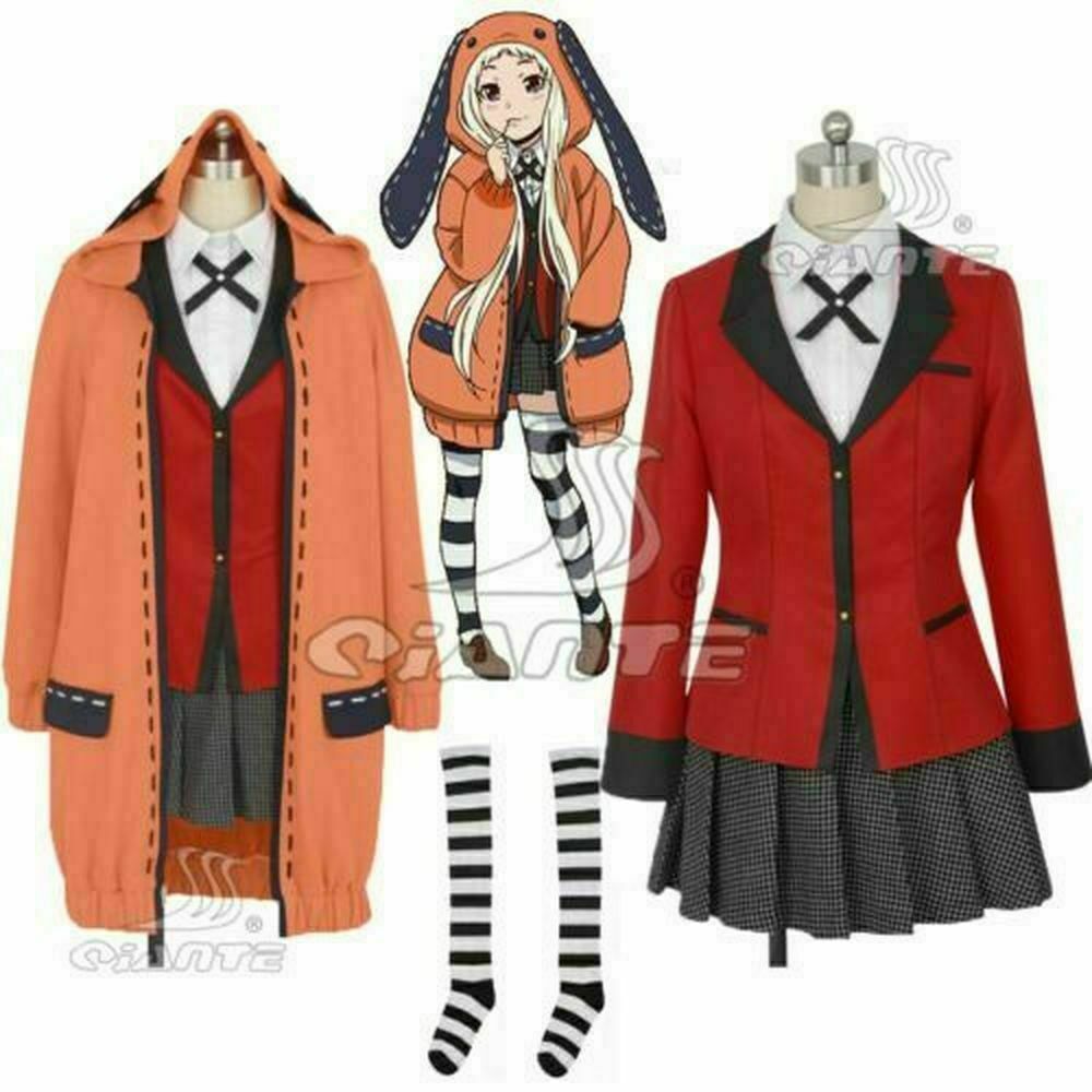 Kakegurui Runa Anime Kakegurui Cosplay Figuur Yomotsuki Runa Cosplay