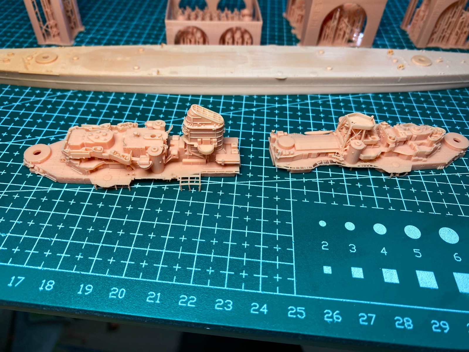 3D Printed 1/700 Germany Prinz Eugen Heavy Cruiser Unpainted Model Kit ...