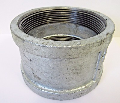 New 3” X 3” Galvanized Straight Coupling Banded FNPT Thread | eBay
