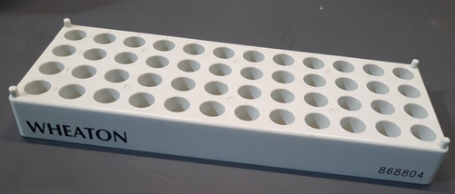 WHEATON® Polypropylene Vial Rack 868804, 48 Positions, 15.5 mm | eBay